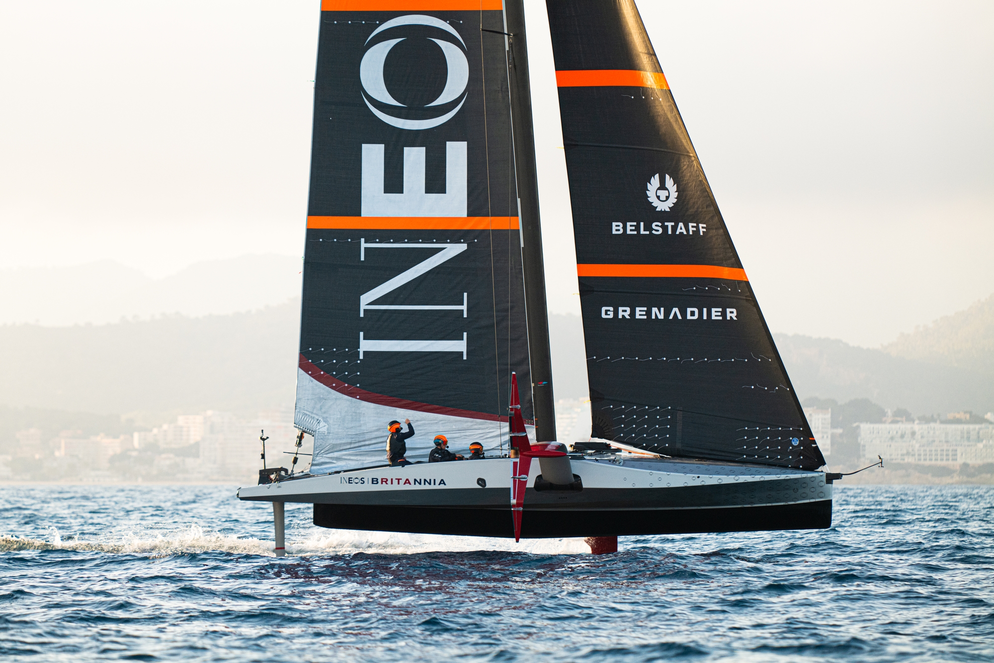 WING THREE LAUNCHED - 37th America's Cup