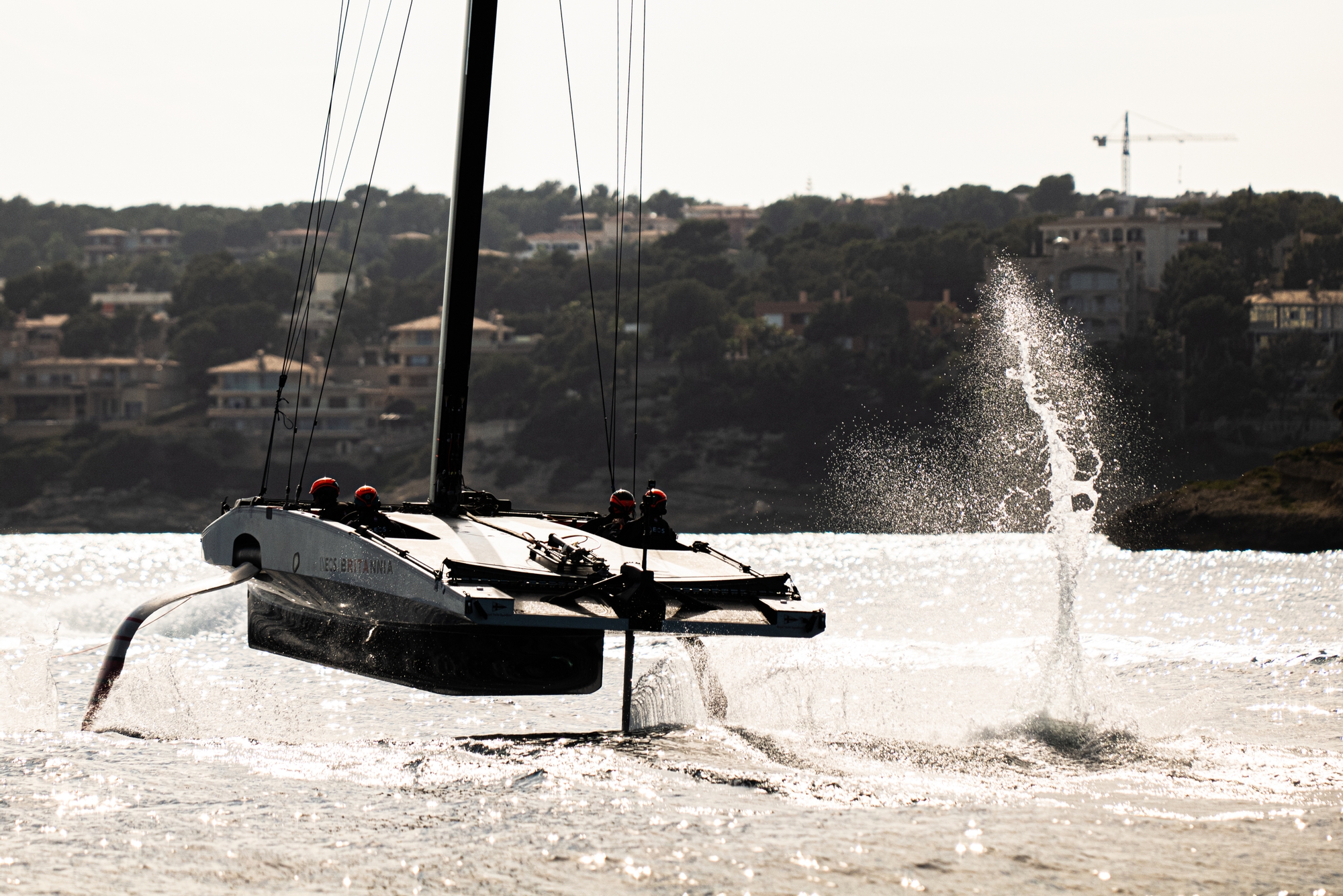 WING THREE LAUNCHED - 37th America's Cup