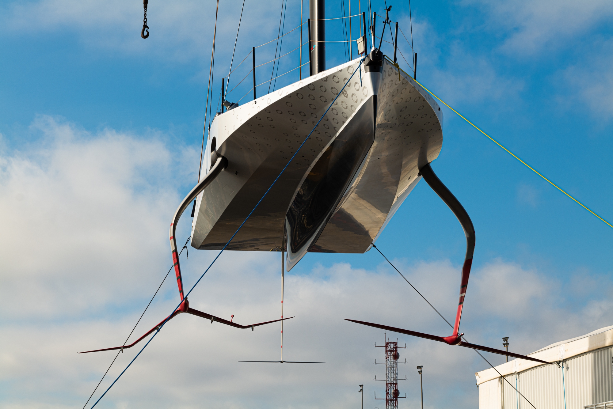 WING THREE LAUNCHED - 37th America's Cup