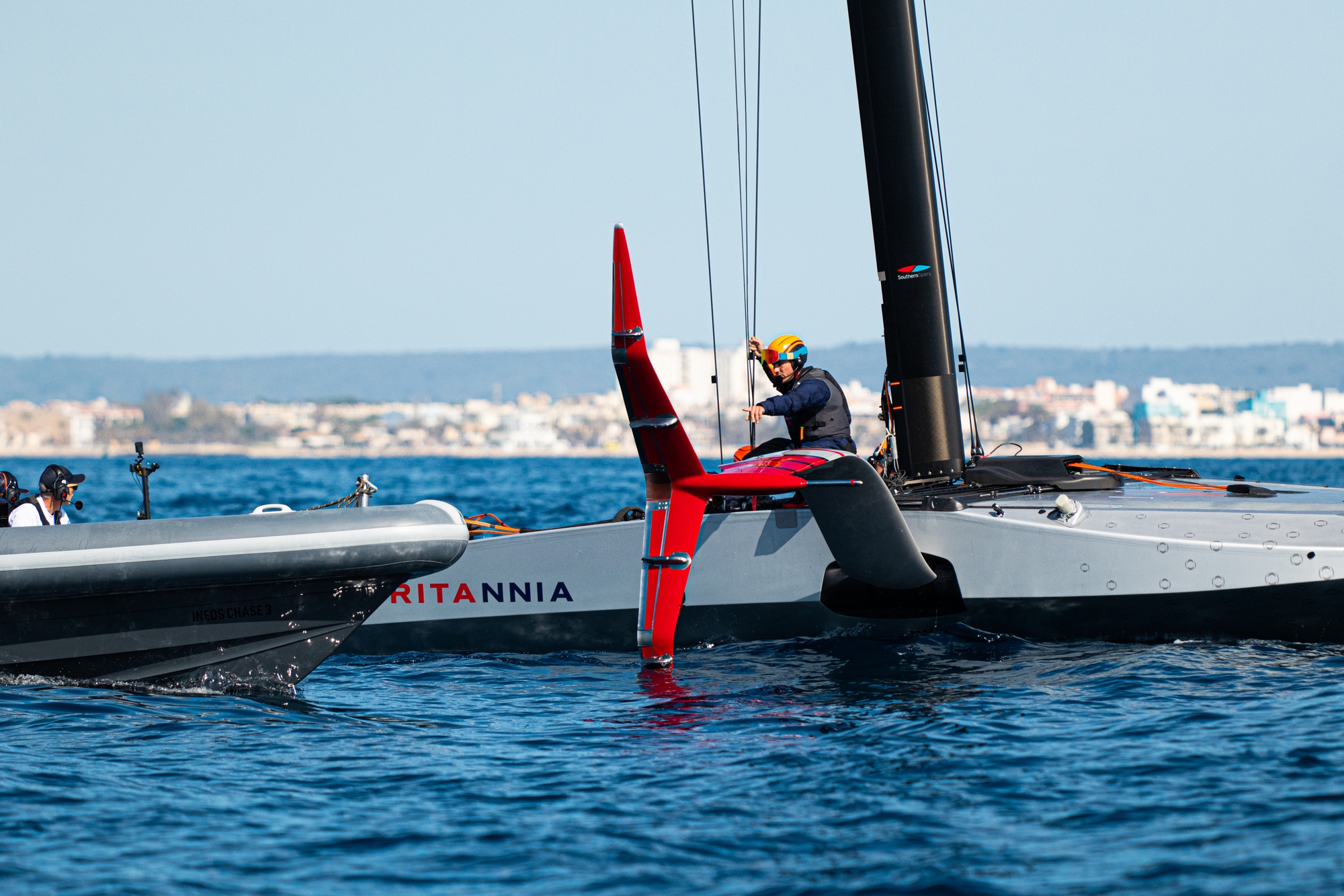 WING THREE LAUNCHED - 37th America's Cup