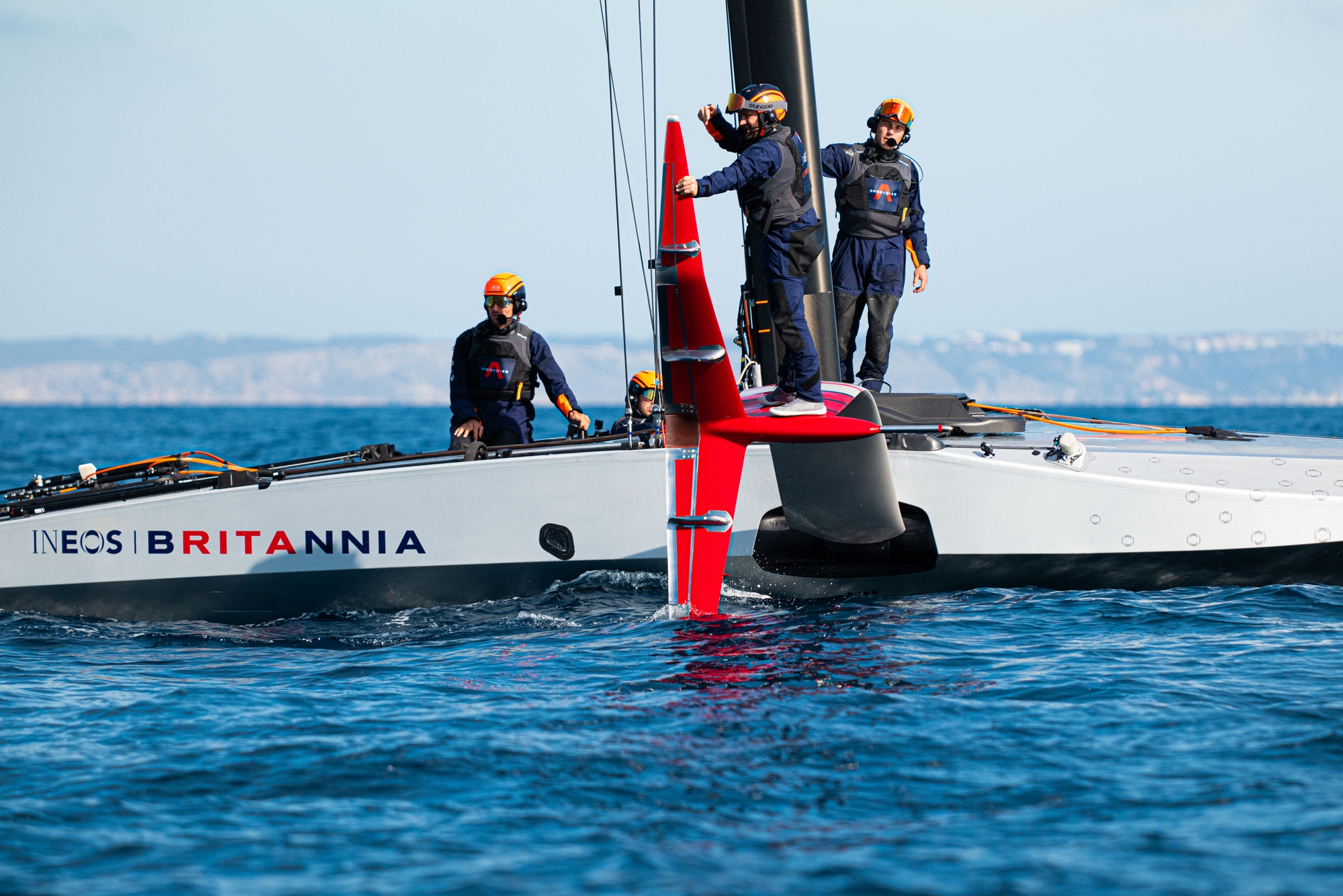 WING THREE LAUNCHED - 37th America's Cup
