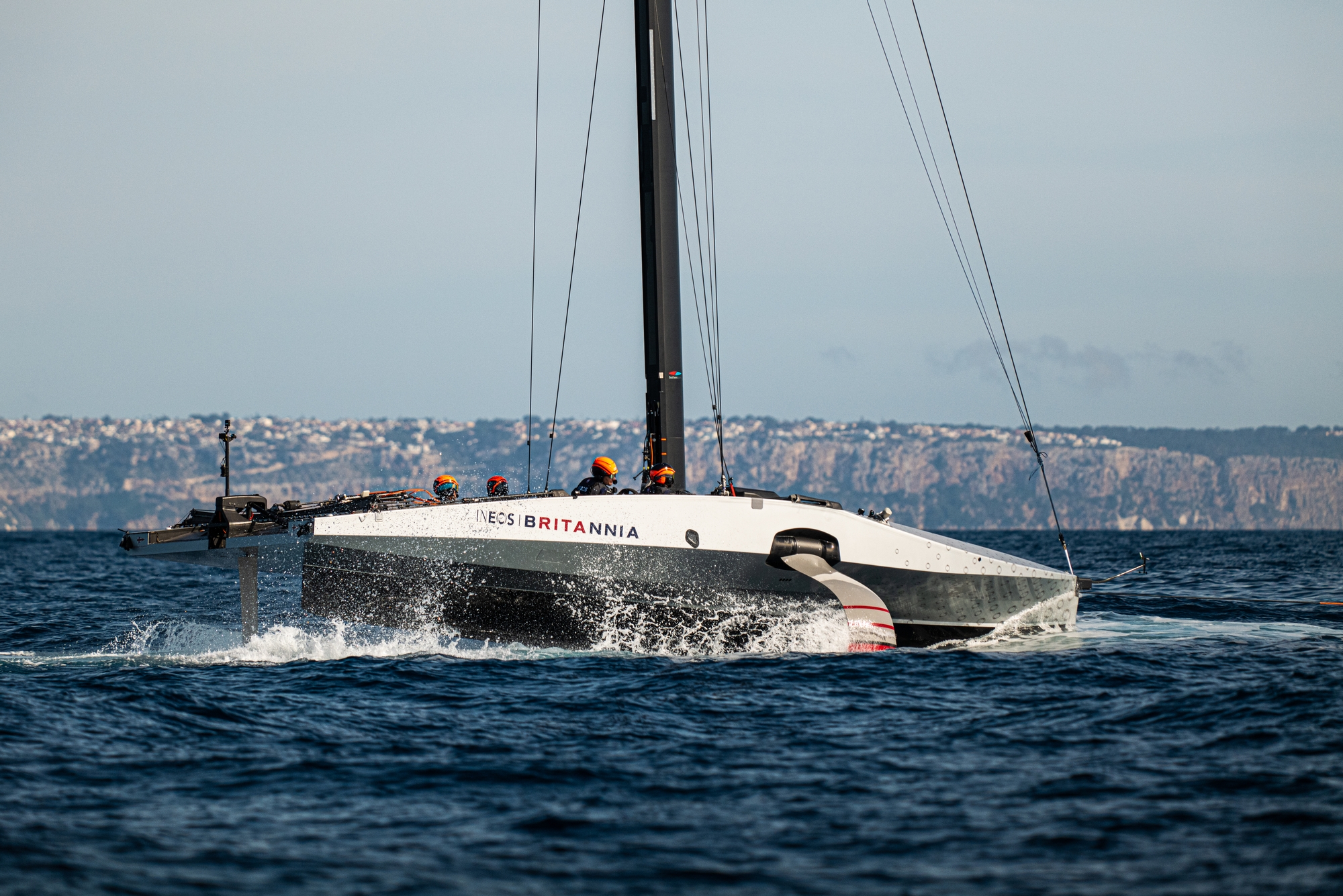 WING THREE LAUNCHED - 37th America's Cup