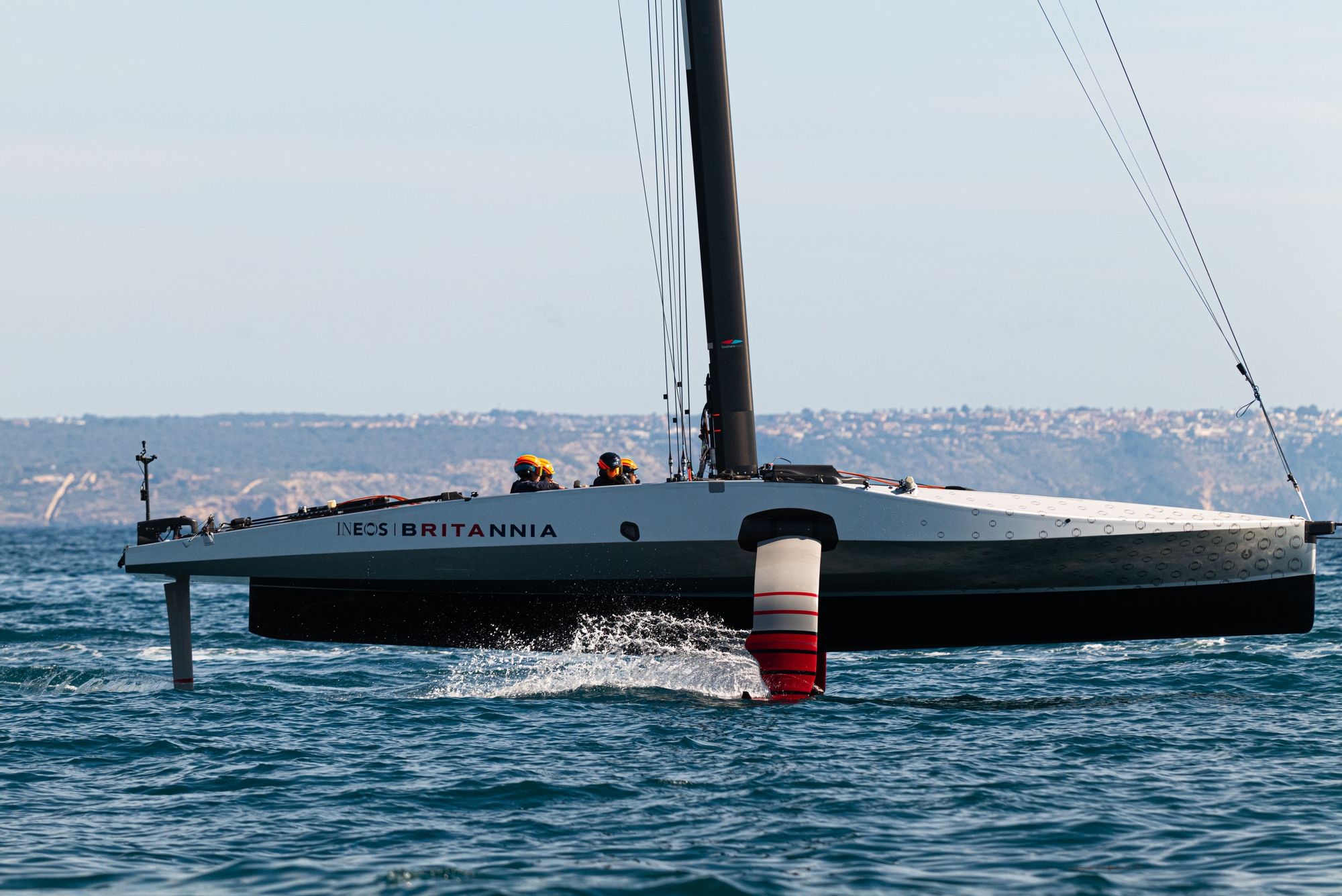 WING THREE LAUNCHED - 37th America's Cup