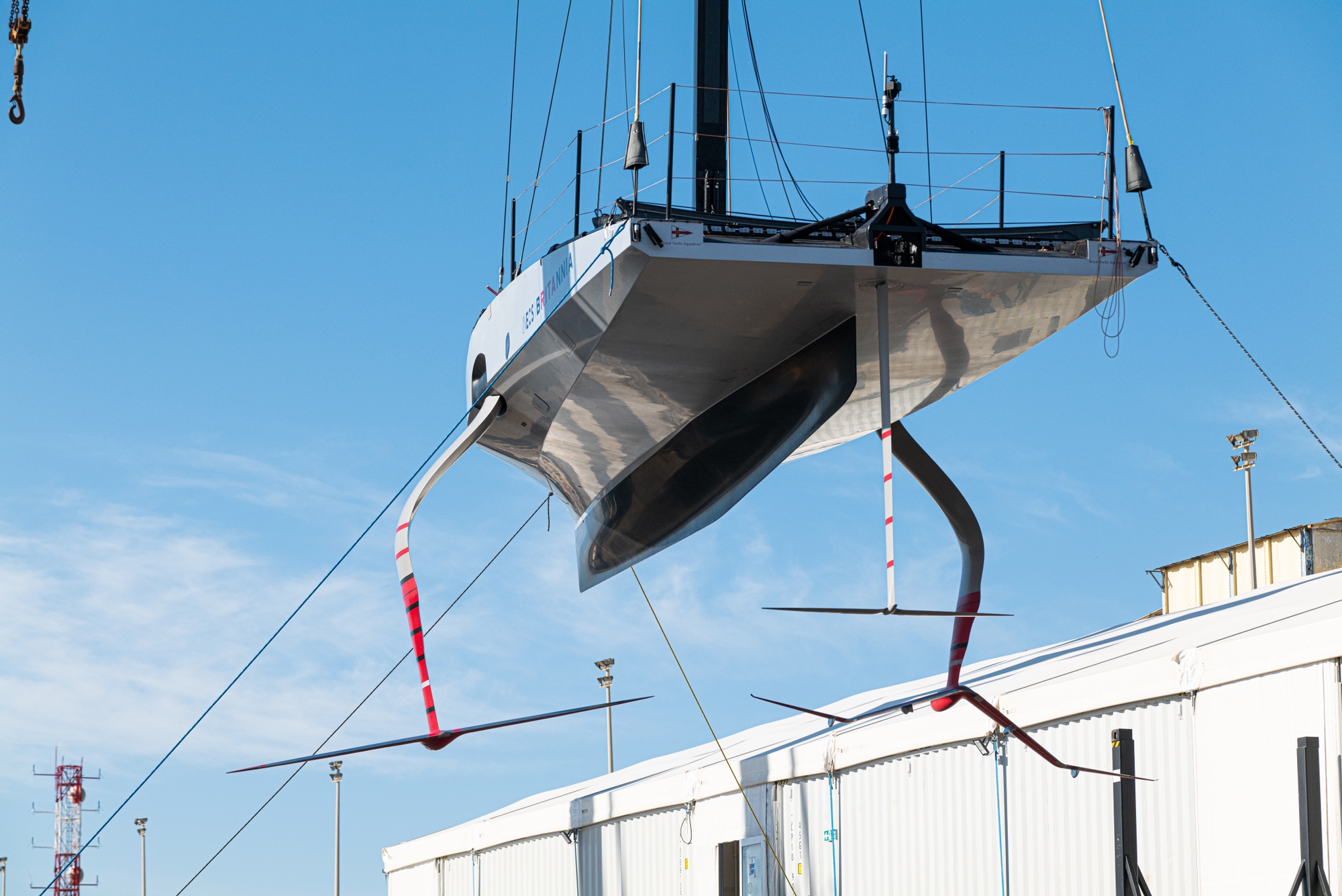 ON A KNIFE EDGE - 37th America's Cup