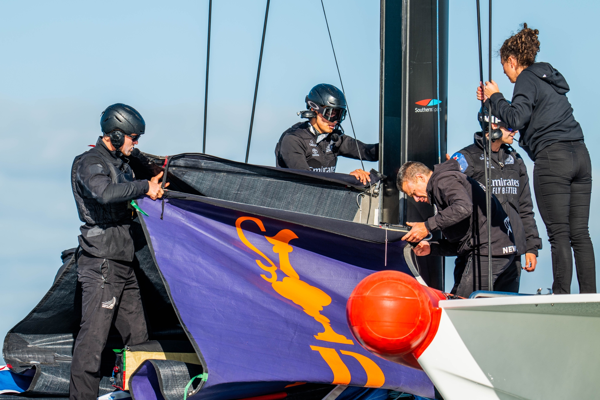 YOUNG GUNS TEST DAY IN AUCKLAND - 37th America's Cup