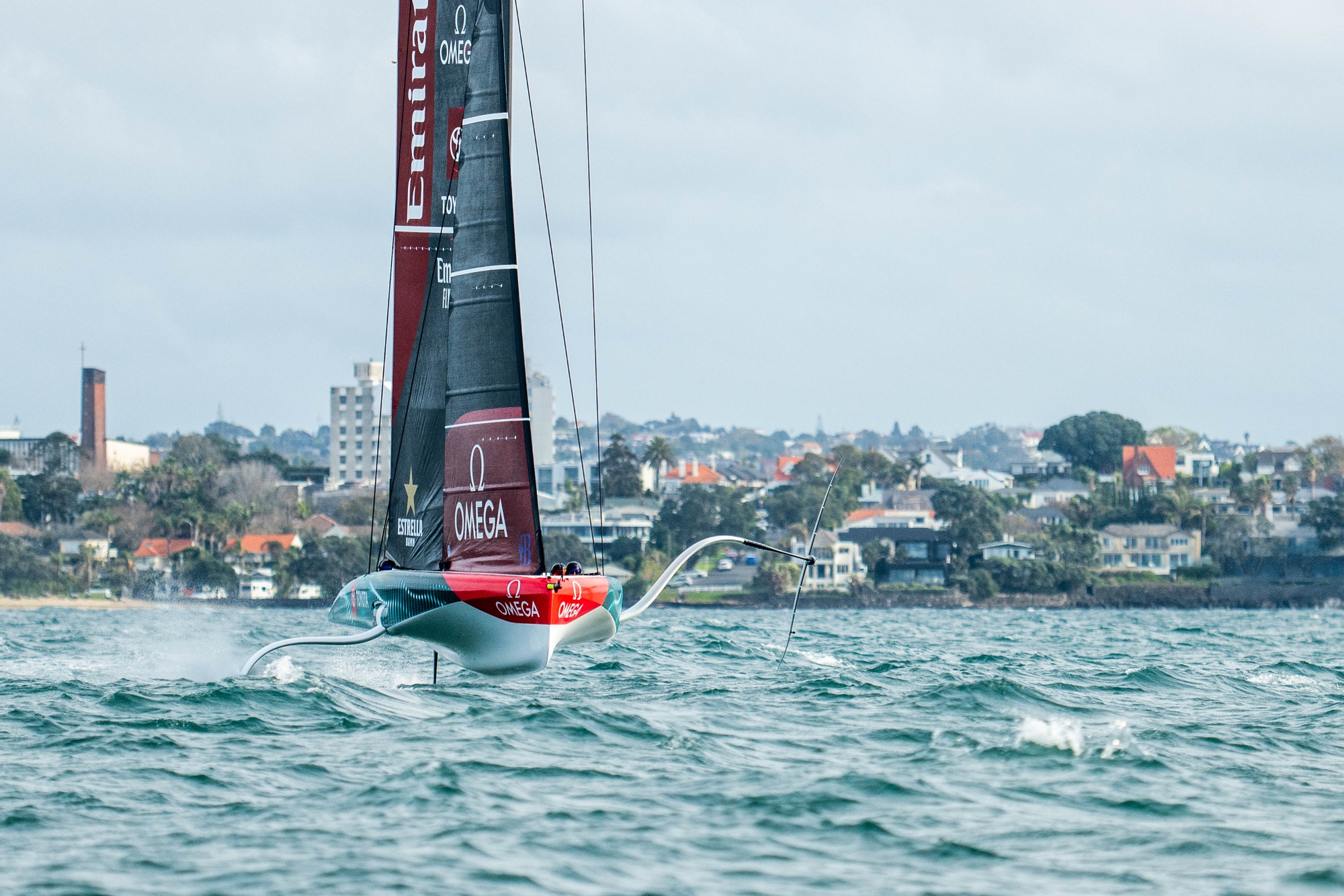 MAXED OUT AT MOTUKOREA - 37th America's Cup
