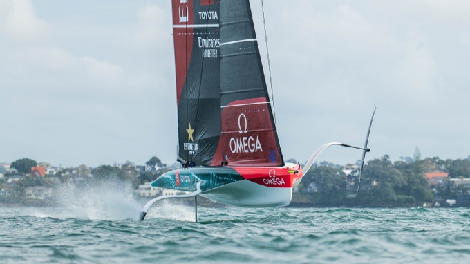 MAXED OUT AT MOTUKOREA - 37th America's Cup