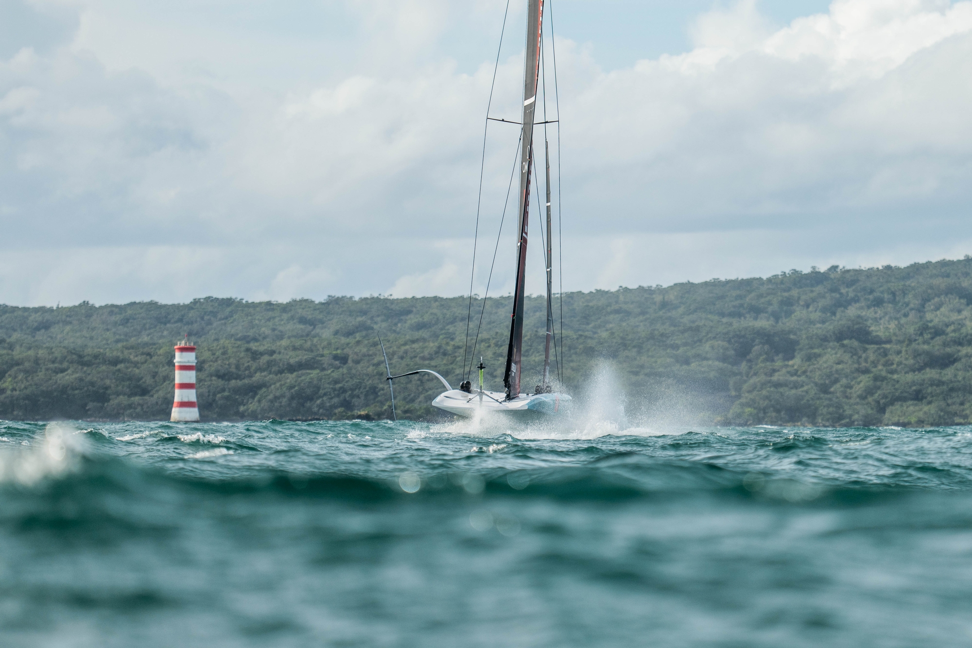 MAXED OUT AT MOTUKOREA - 37th America's Cup