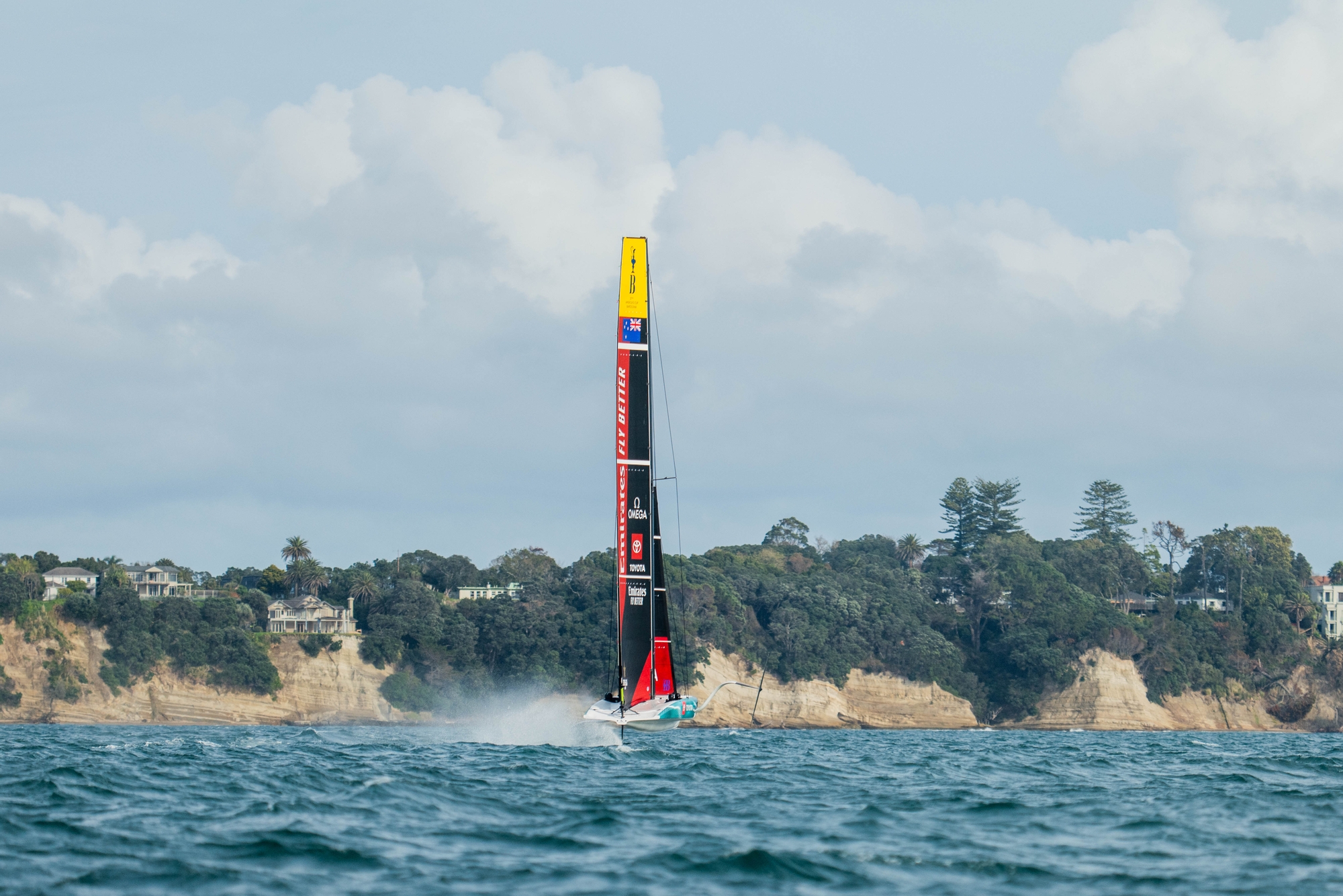 MAXED OUT AT MOTUKOREA - 37th America's Cup