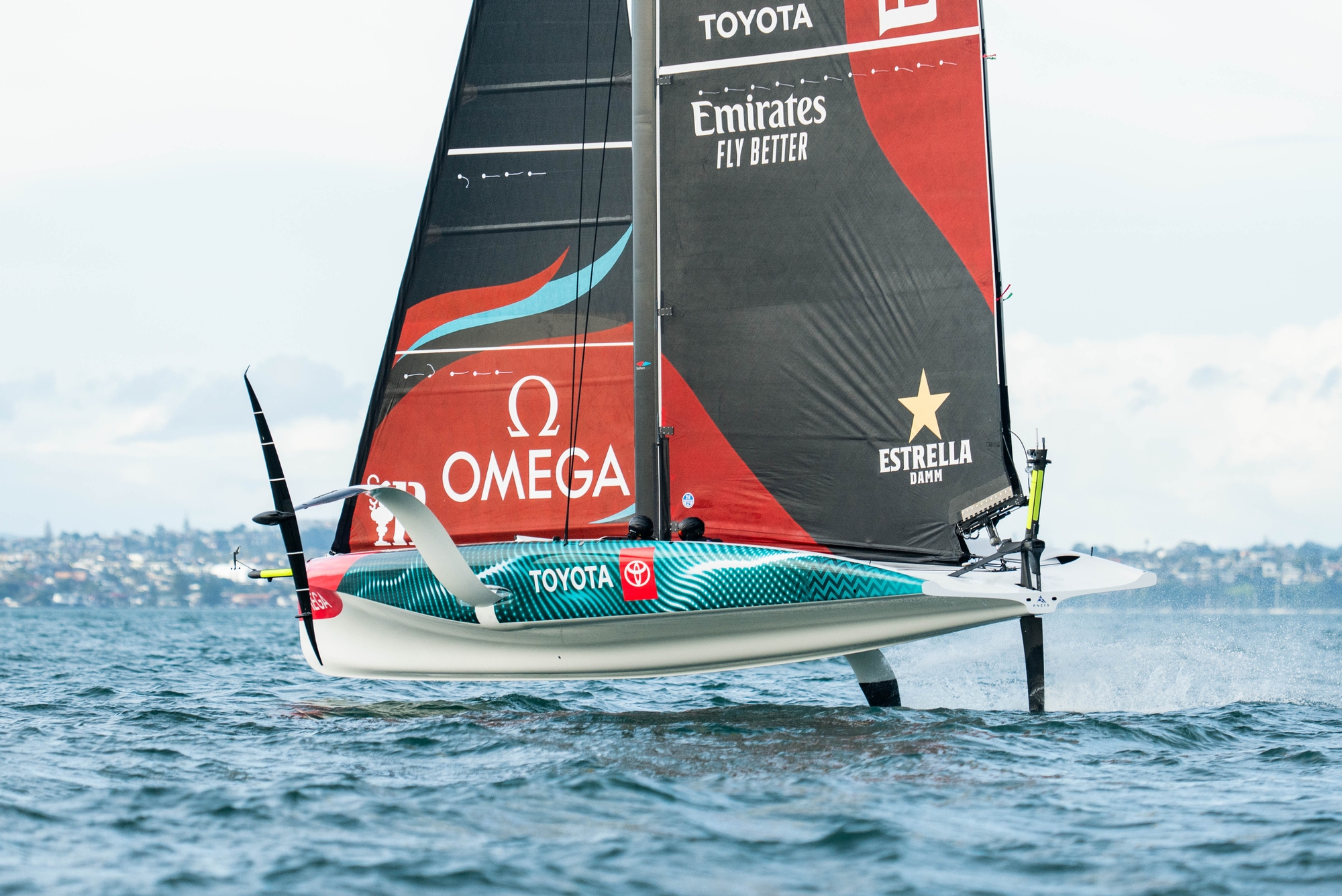 MAXED OUT AT MOTUKOREA - 37th America's Cup