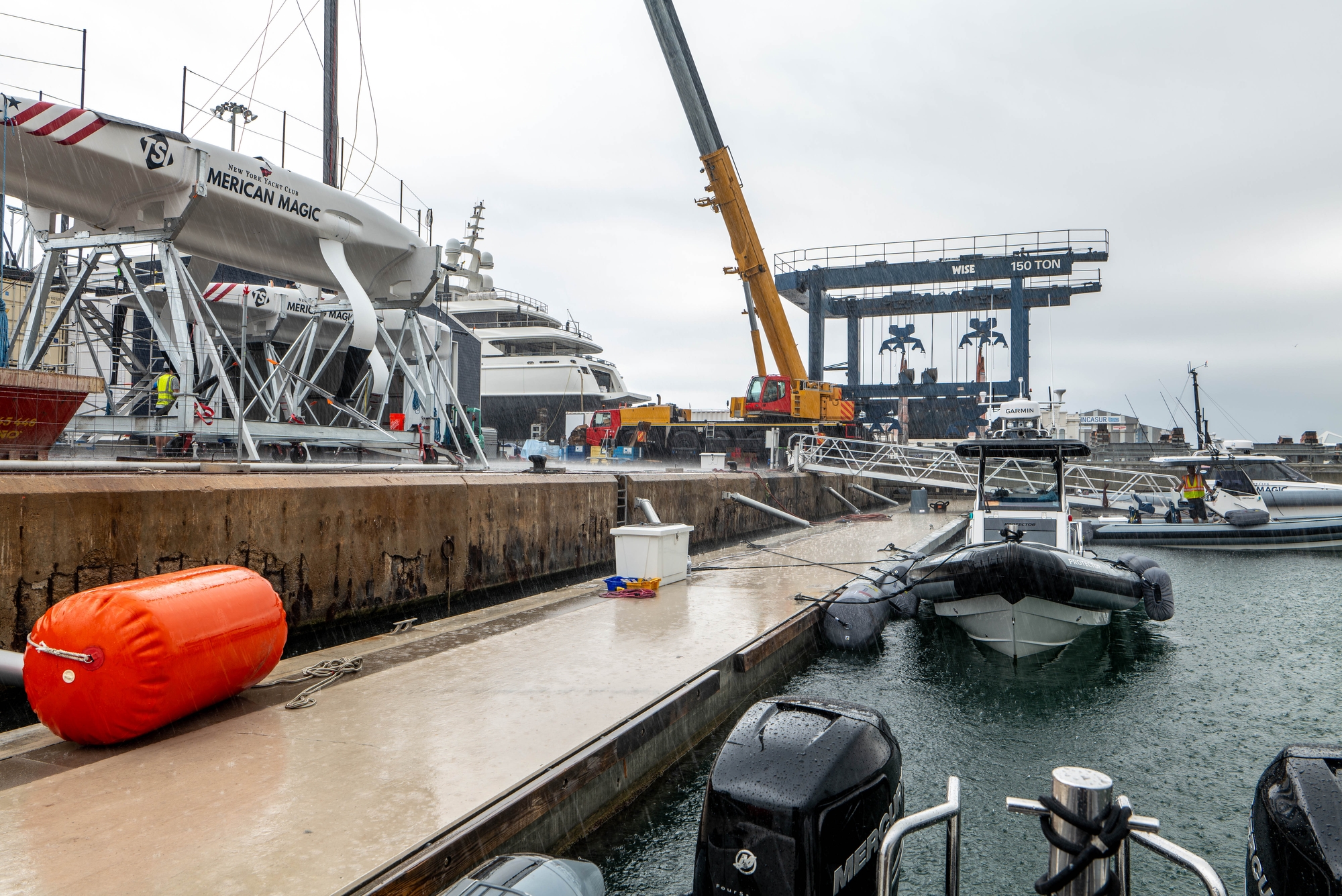 ‘DARK REALITY’ FOR AMERICAN MAGIC - 37th America's Cup