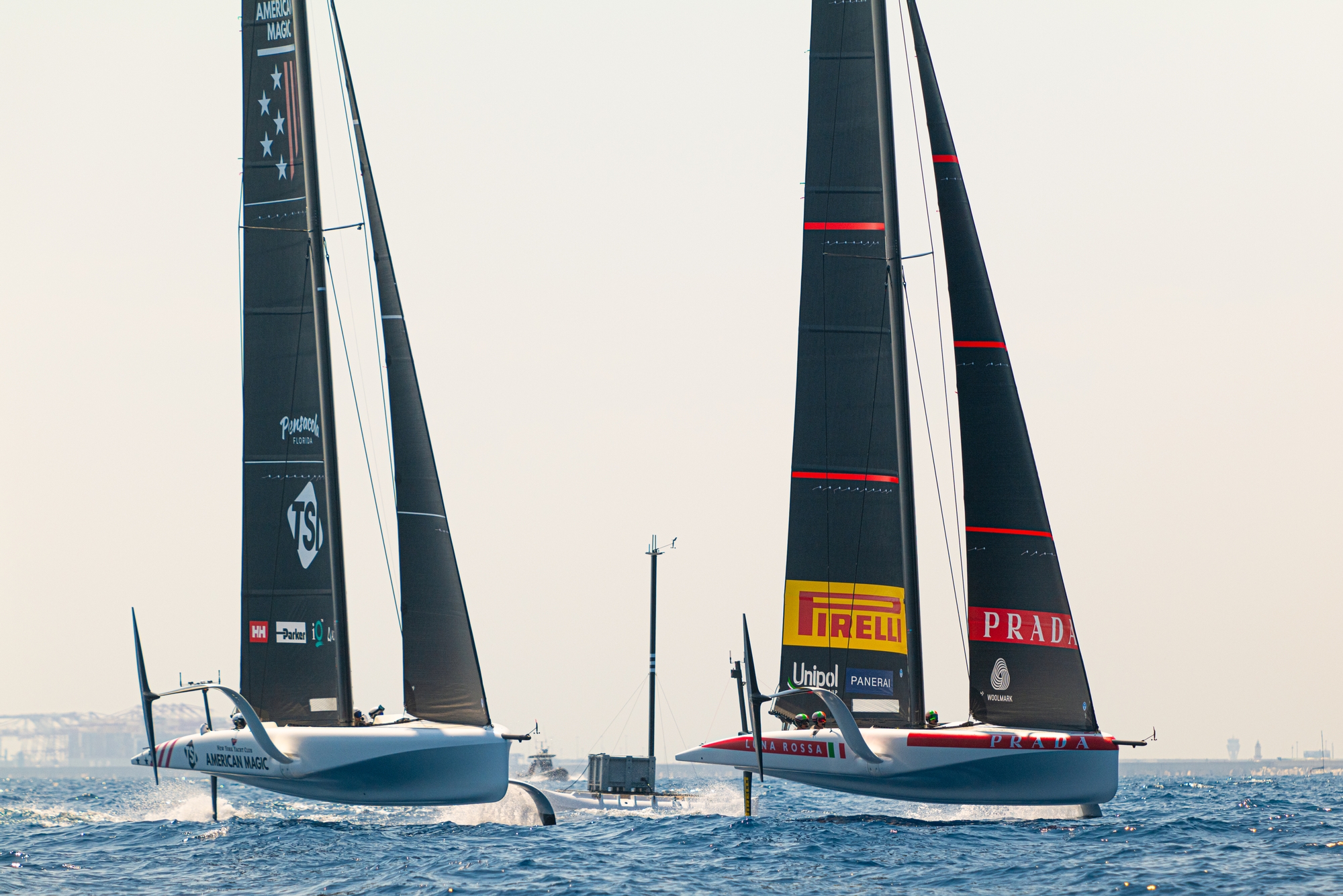FIRST FLEET RACING THE AC40s IN BARCELONA - 37th America's Cup