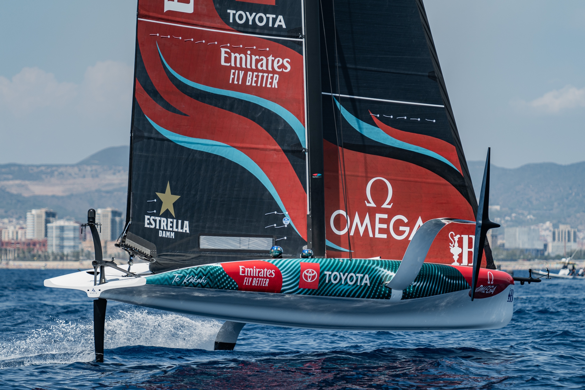 FIRST FLEET RACING THE AC40s IN BARCELONA - 37th America's Cup