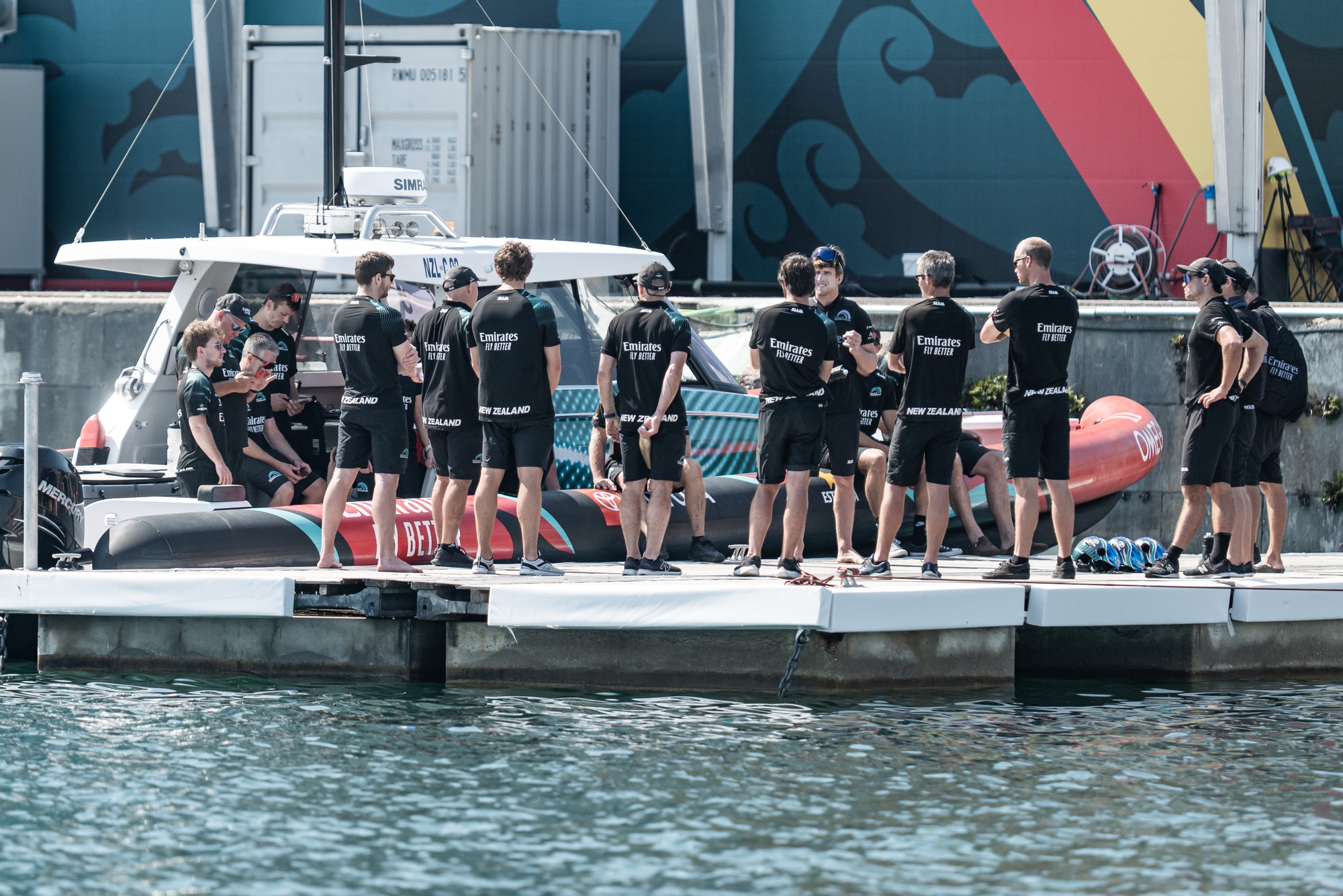 FIRST FLEET RACING THE AC40s IN BARCELONA - 37th America's Cup