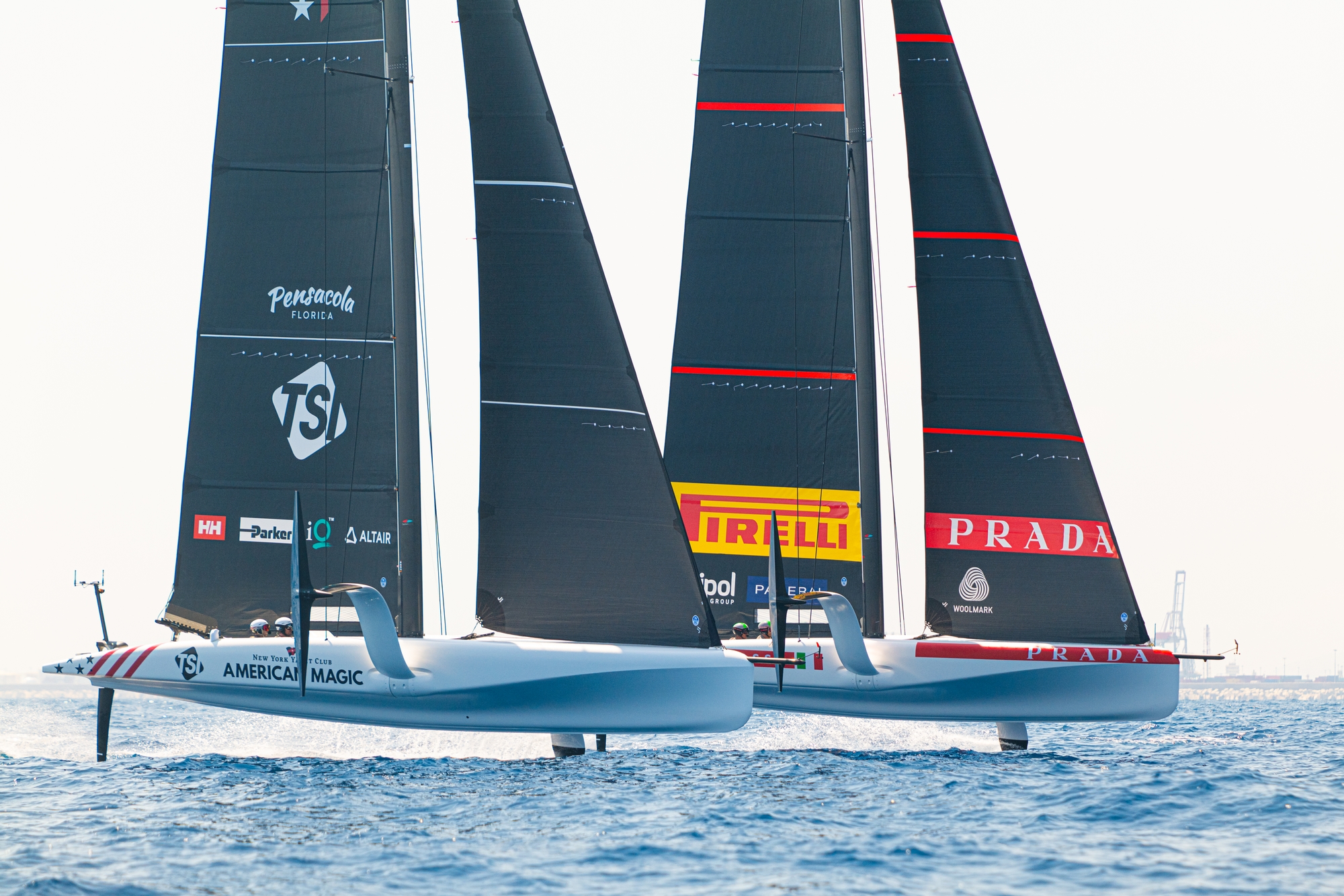 FIRST FLEET RACING THE AC40s IN BARCELONA - 37th America's Cup