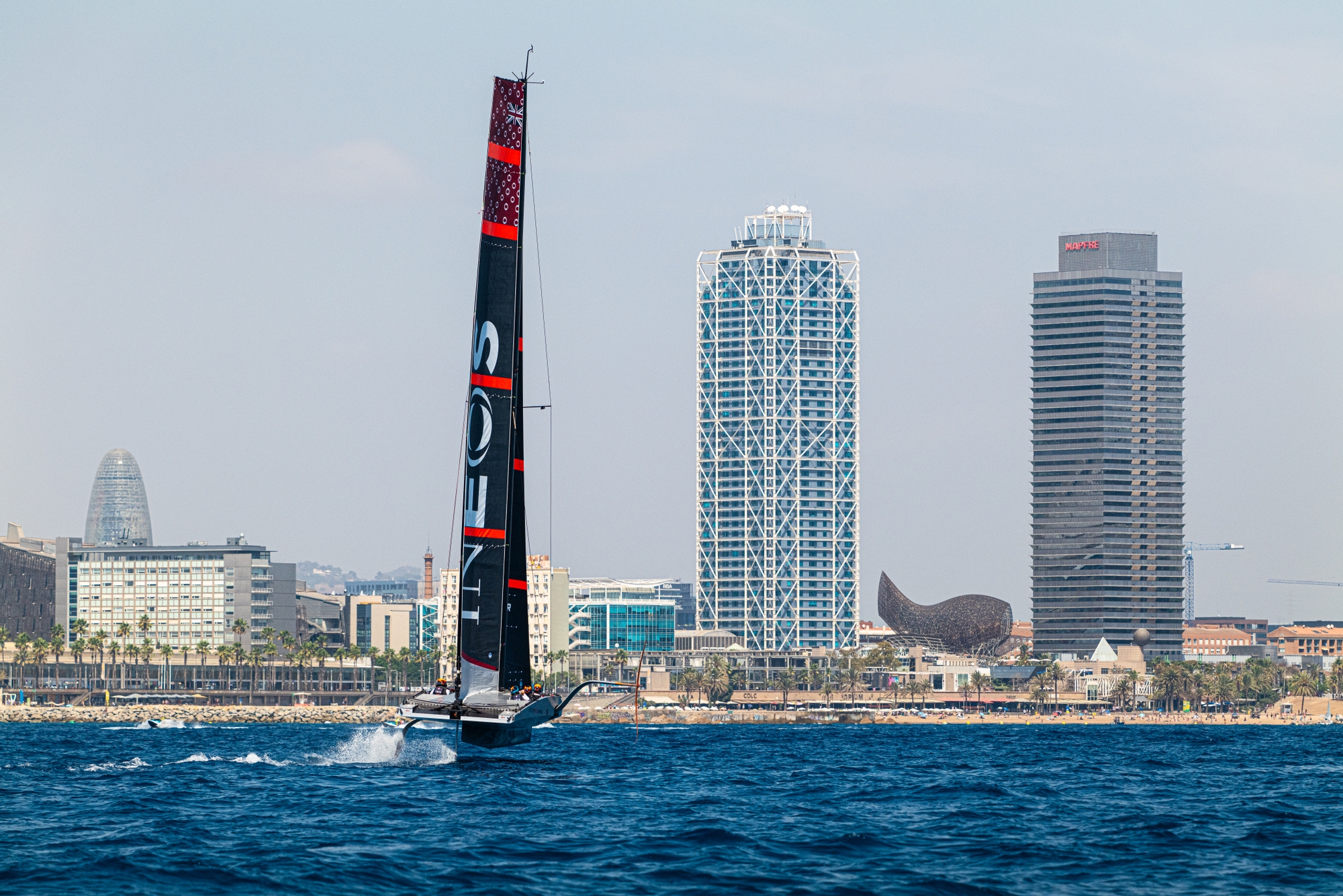 ITALIANS AND BRITISH PUSH ON WITH LEQ12 TRAINING - 37th America's Cup