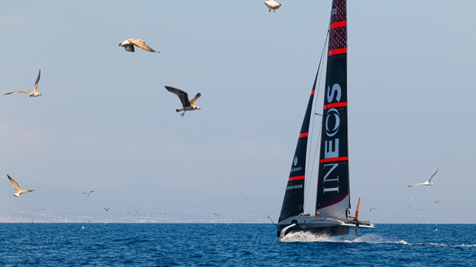 ITALIANS AND BRITISH PUSH ON WITH LEQ12 TRAINING - 37th America's Cup