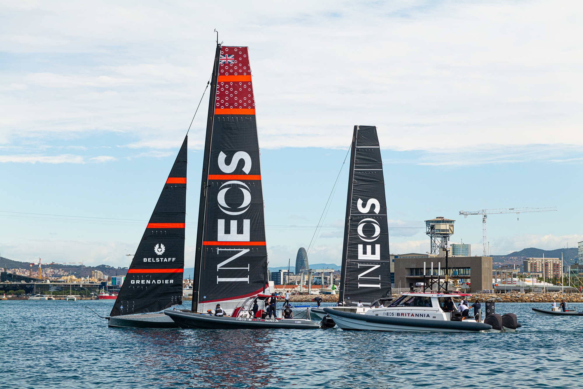 SWISH SWISS TWO-BOAT FOR VILANOVA - 37th America's Cup