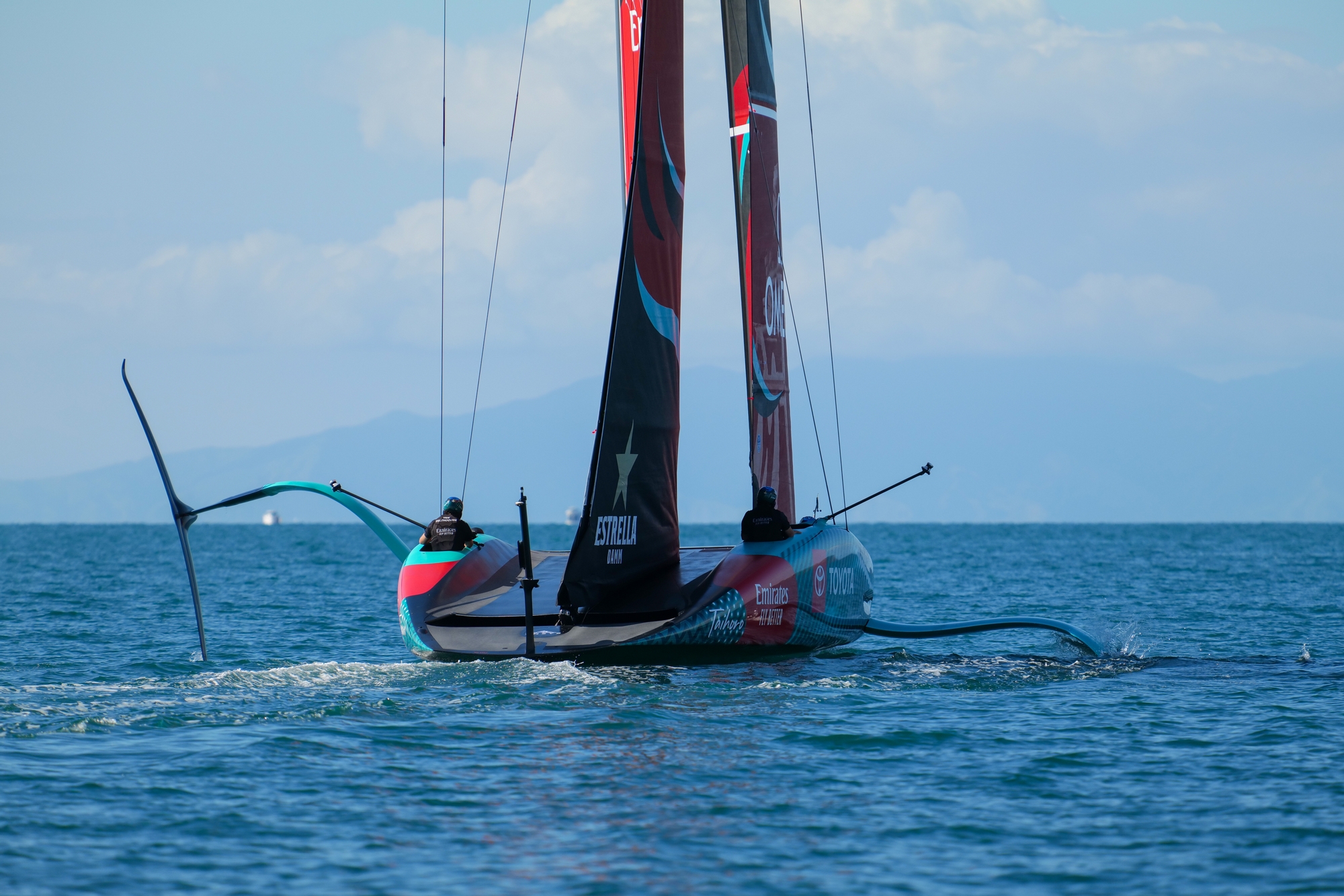 DOWNRANGE TAIHORO COMPLETES DAY EIGHT - 37th America's Cup