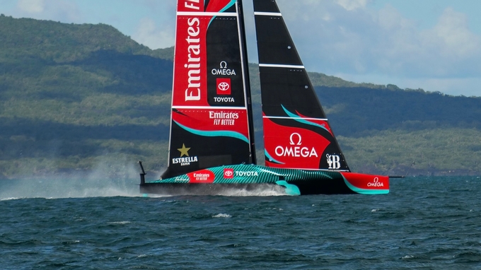 TAIHORO SIGNS OFF IN AUCKLAND - 37th America's Cup