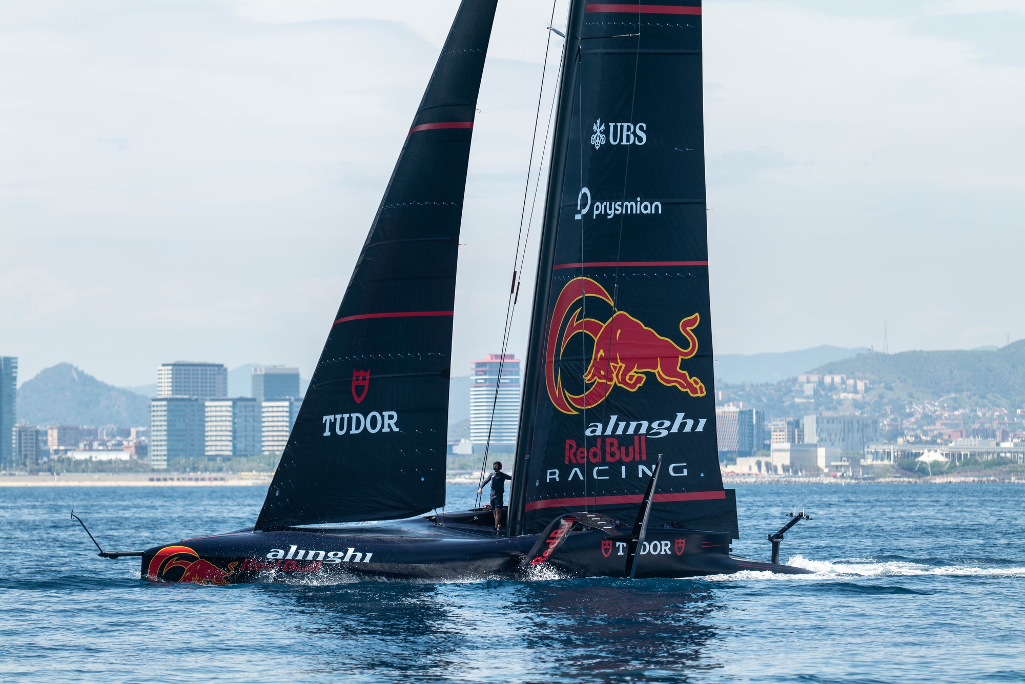 ZEPHYR TO ZEPHYR IN CALM BARCELONA - 37th America's Cup