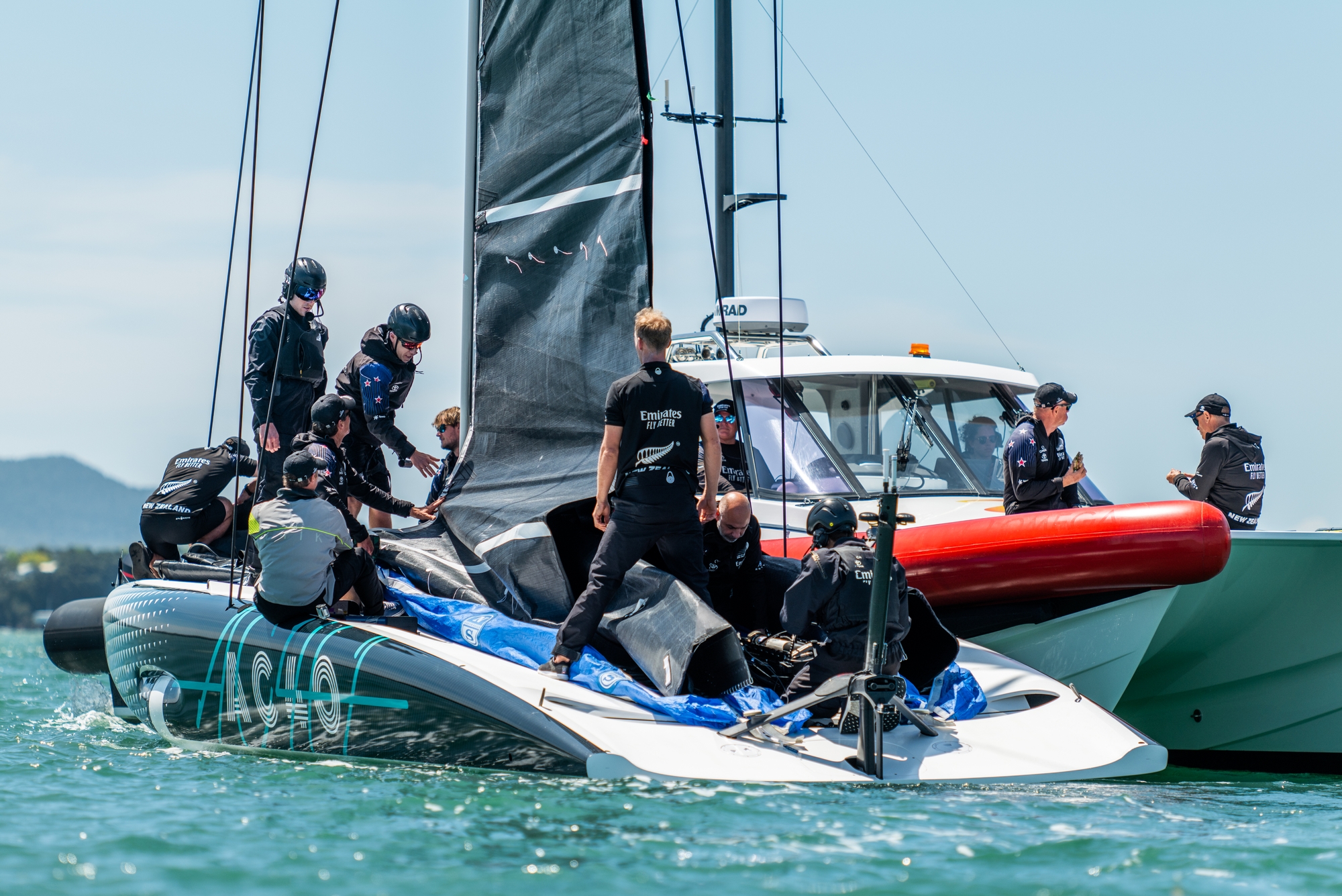 BREAKNECK SPEED - 37th America's Cup