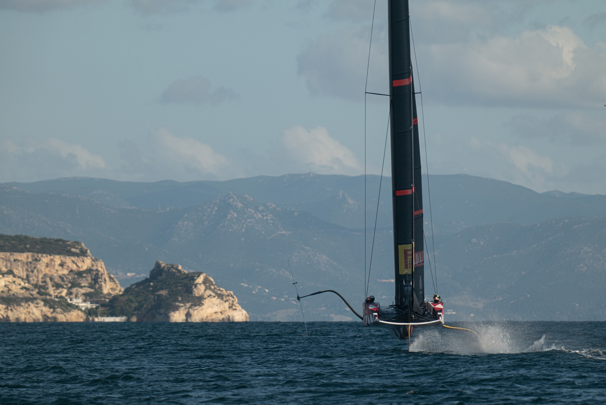 AHEAD OF SCHEDULE - 37th America's Cup