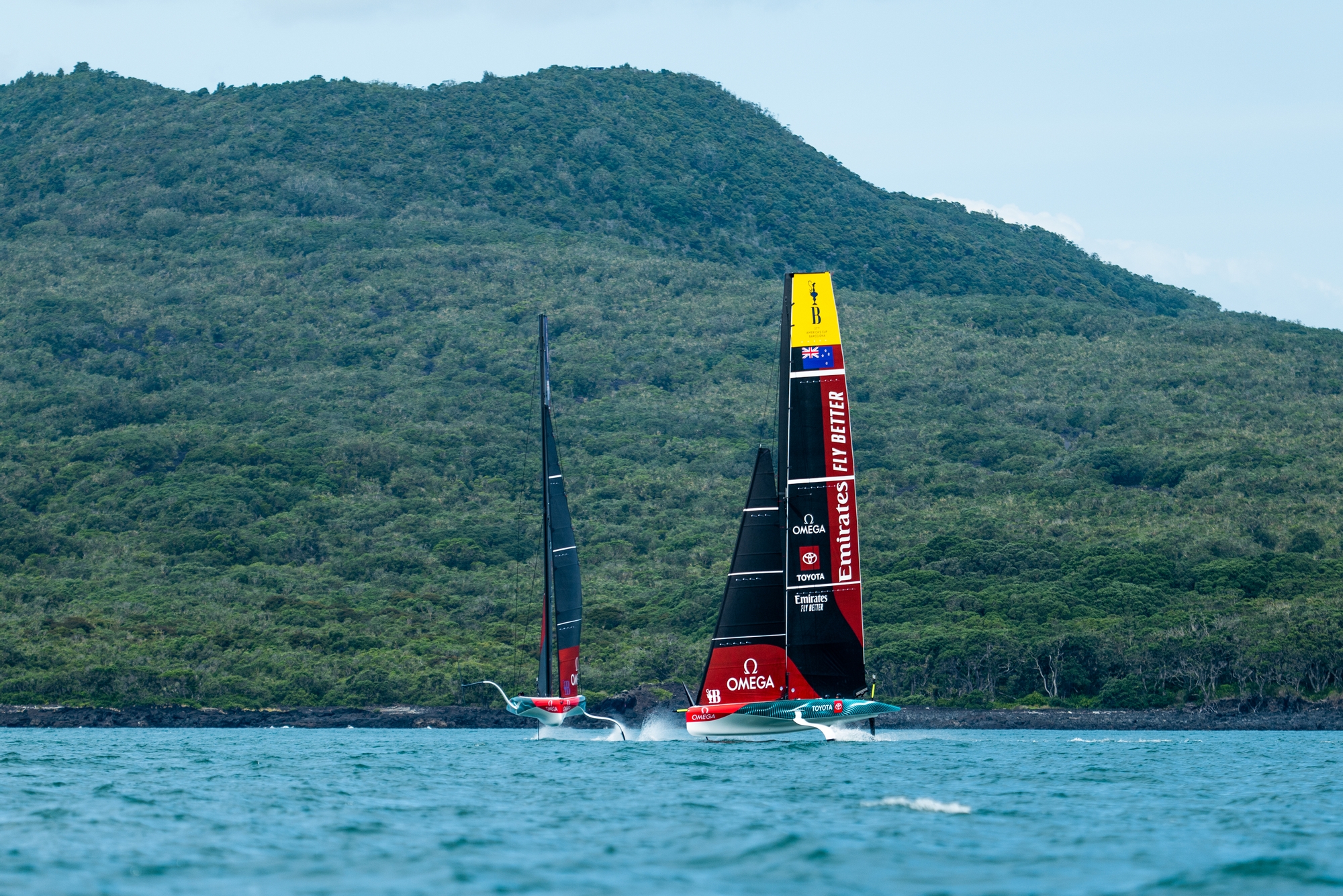 LIGHT AIR FLYERS - 37th America's Cup